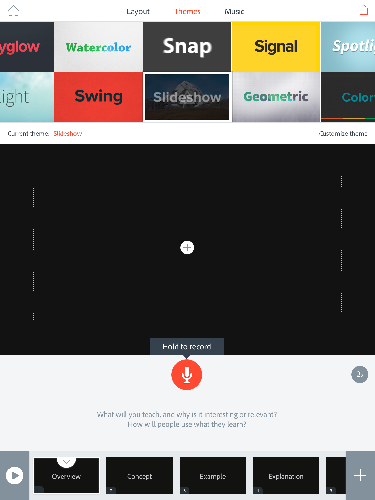 Adobe Spark Video – Diary of a Geeky Teacher