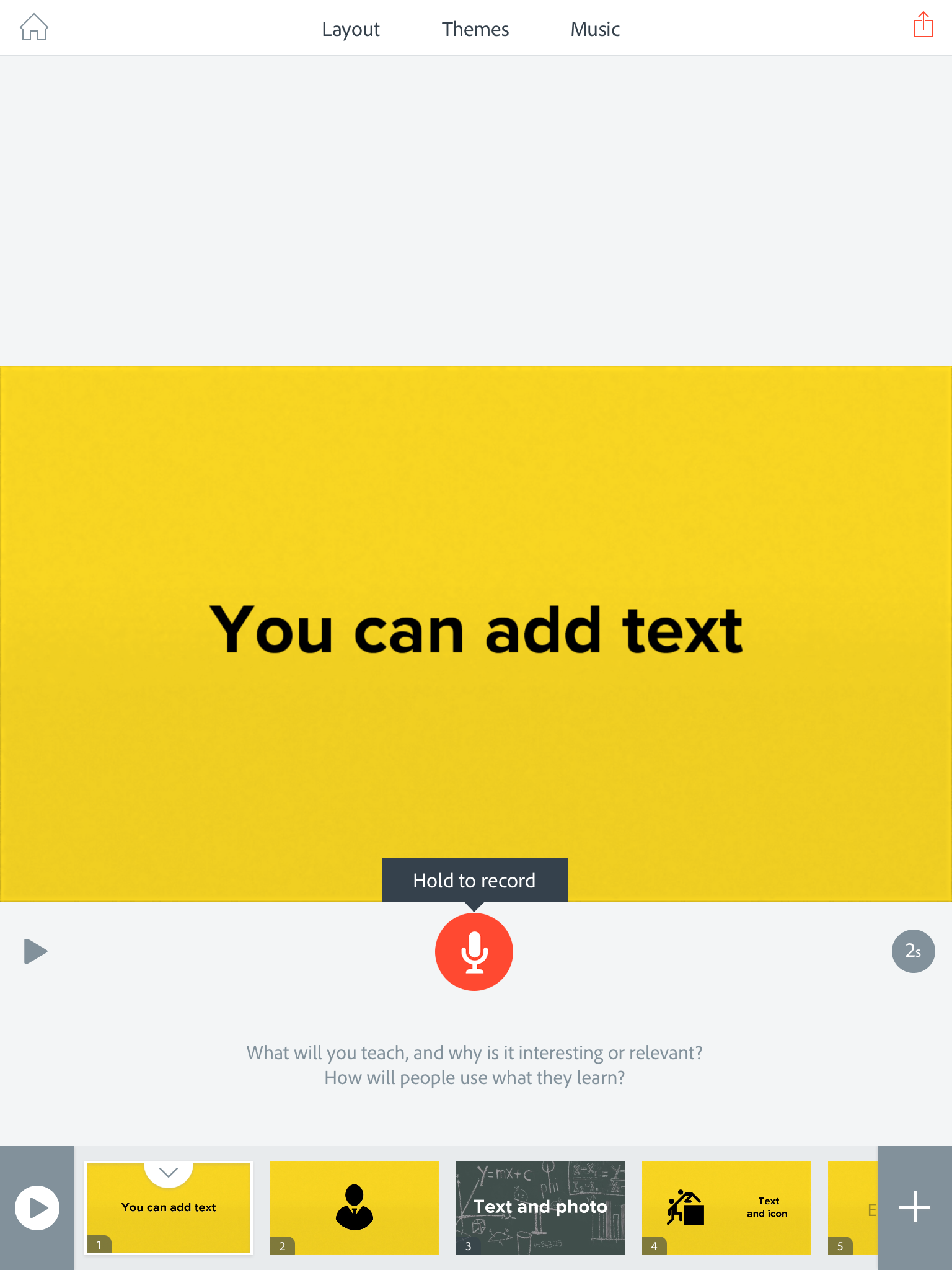 Adobe Spark Video – Diary of a Geeky Teacher